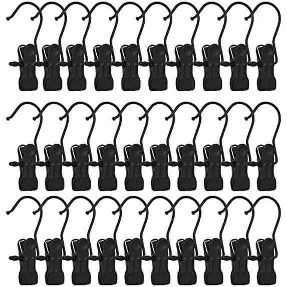 30 PCS Boot Hangers for Closet, Laundry Hooks with Clips, Boot Hanging ...