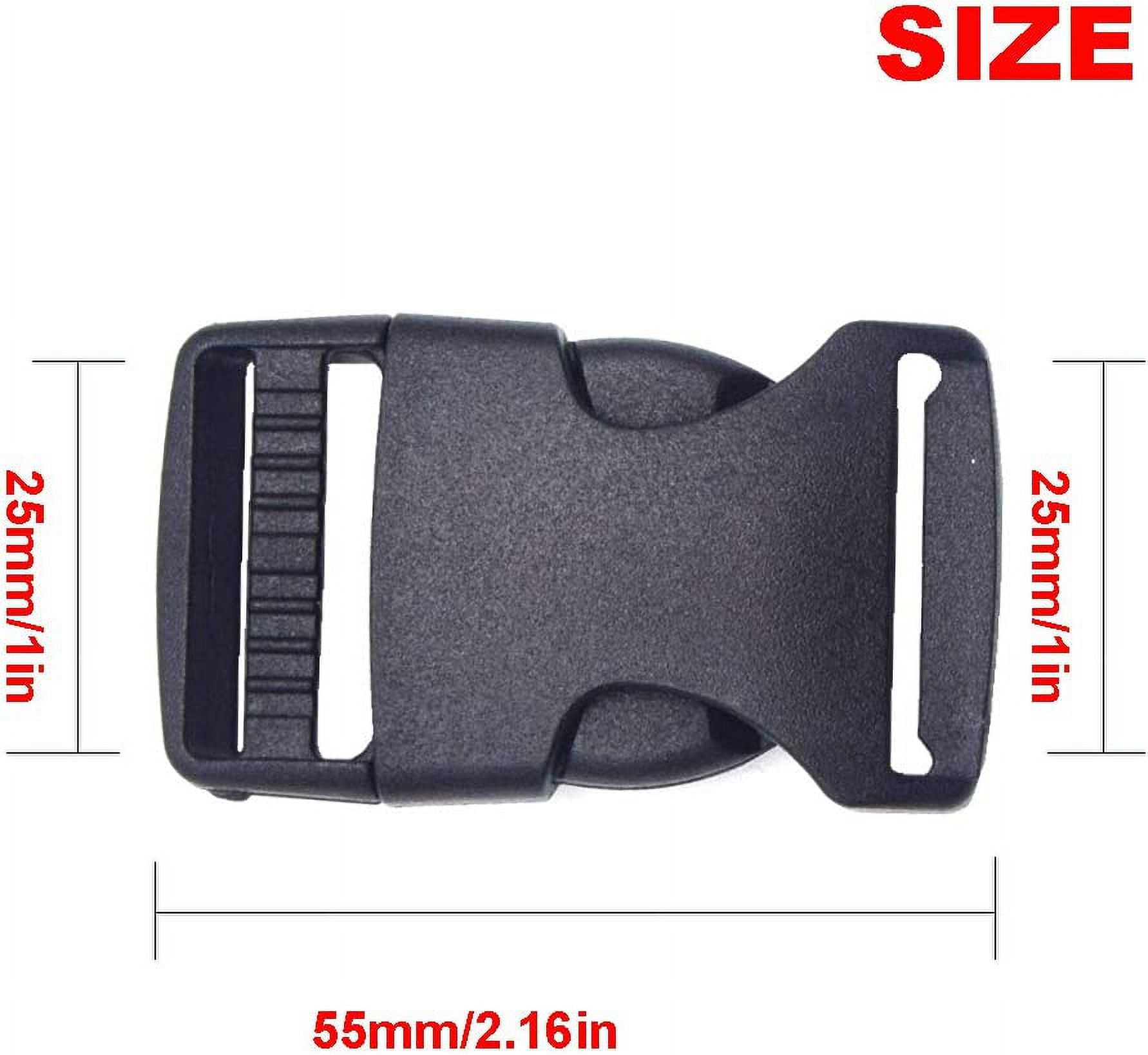 30 PCS. Double Side Release buckles, snap fastener, plastic click ...