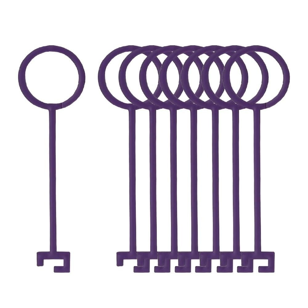 30 PCS Easy to Use Quality Purple 5.5INCH Clay Target Rack Clay Target ...