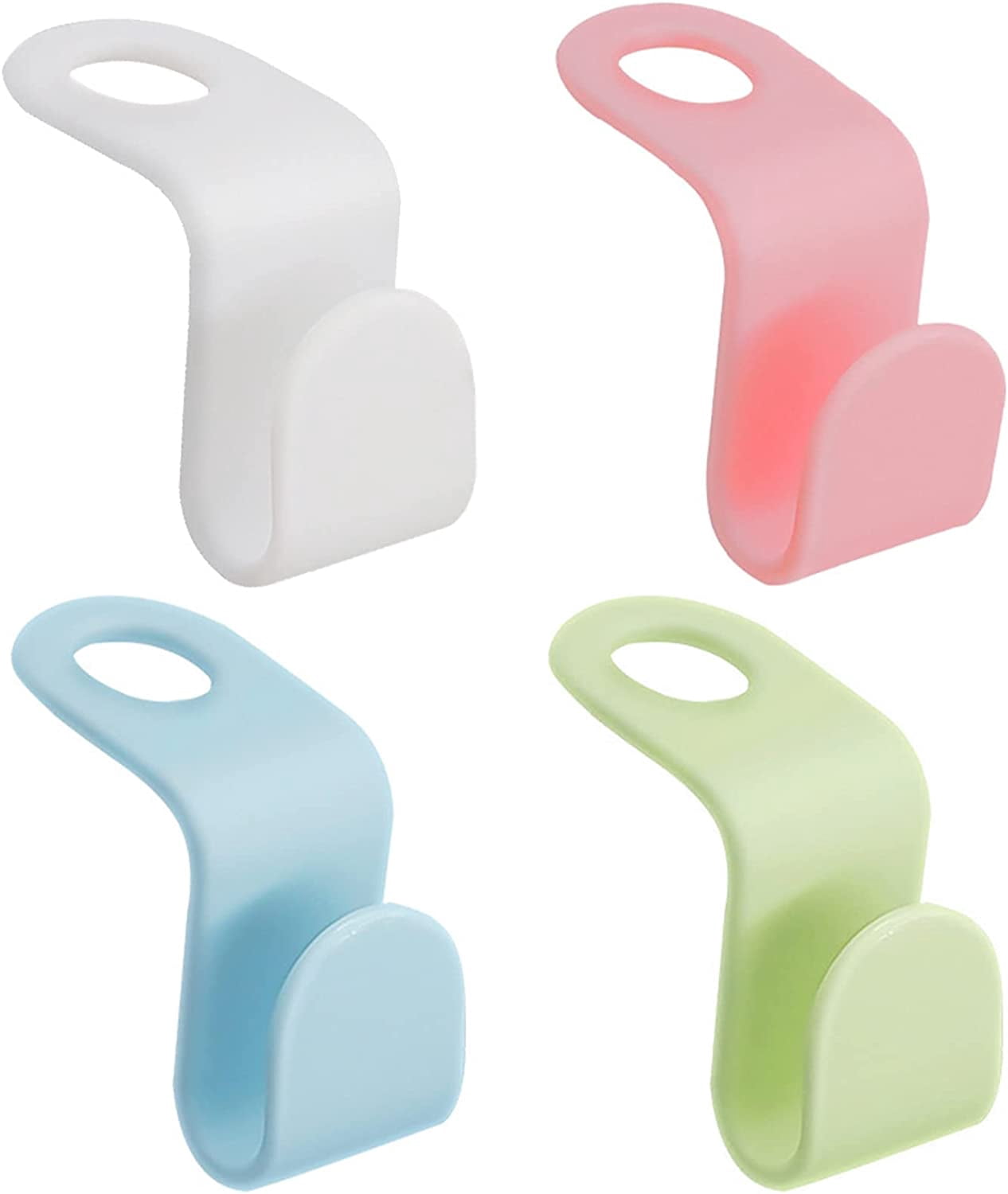 30 PCS Mini Clothes Hanger Connector Hooks Plastic Cascading Organizer ...