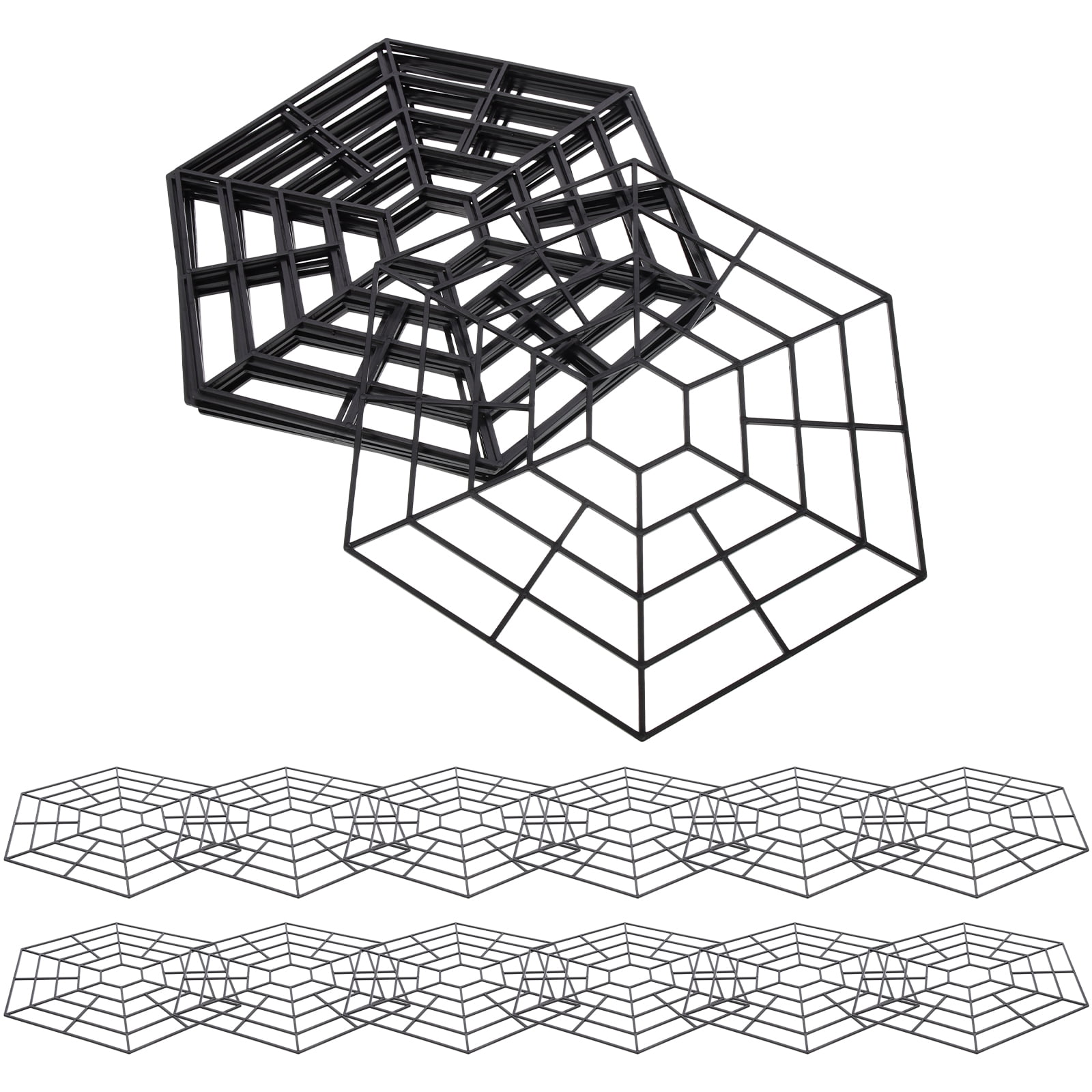 30 PCS Pond Fish Protection Net Fishing Net Plastic Pond Guard Net ...