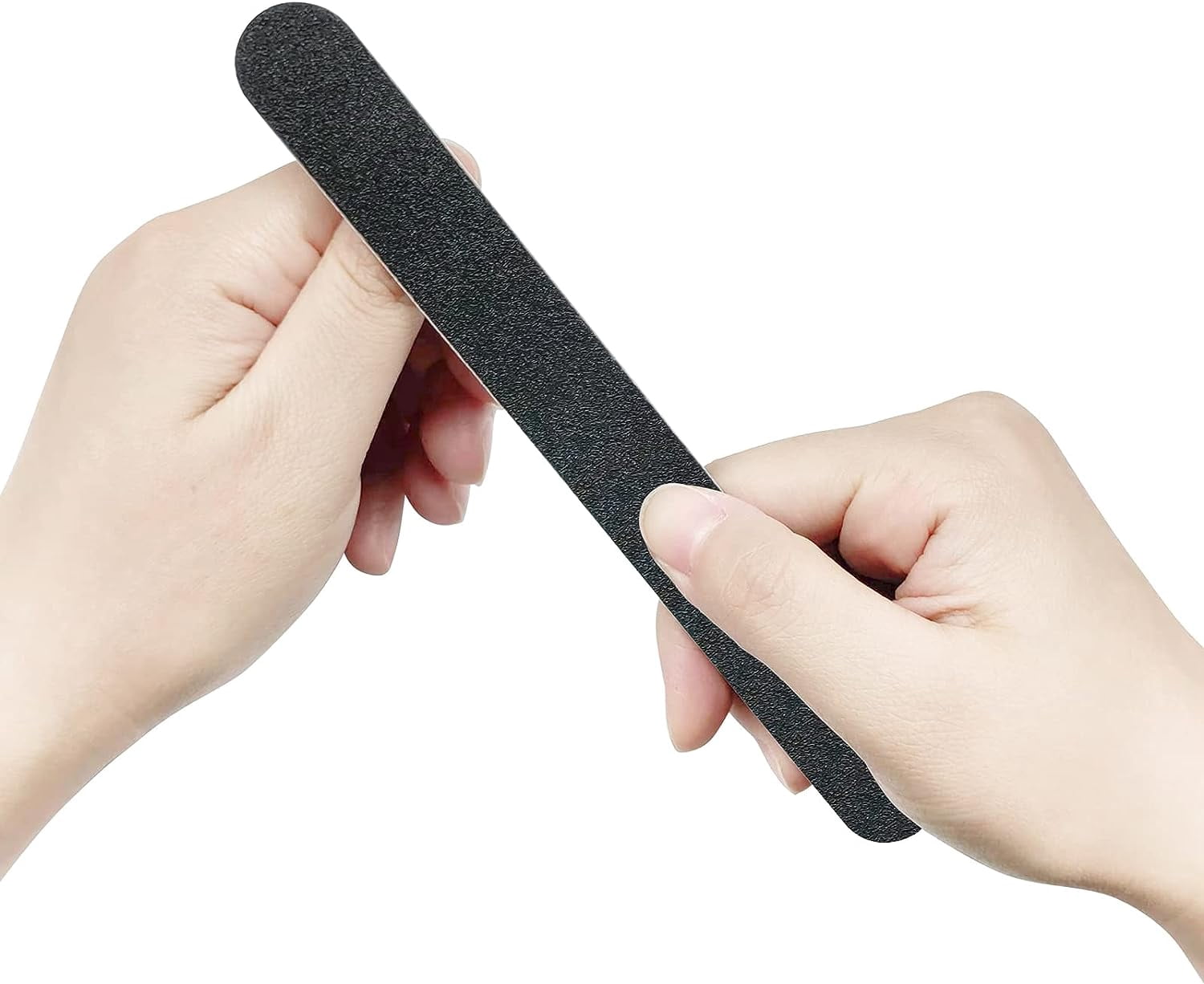 30 PCS Professional Double Sided 100/180 Grit Nail Files Emery Board ...