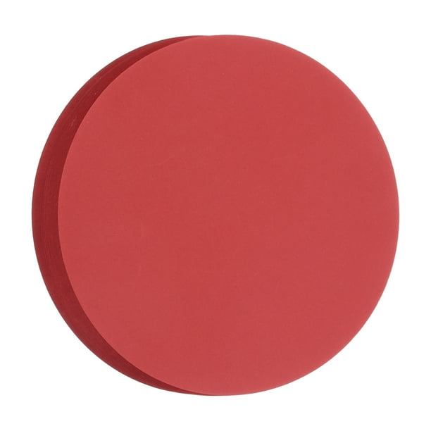30 PCS Red Circle Cutouts Paper 6 Inch Round Cutouts for DIY Crafts ...