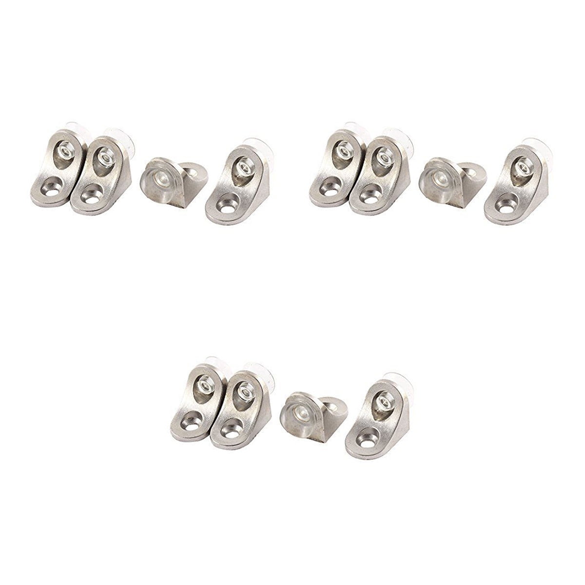 30 PCS Shelf Support L-shaped Shelf Fixing Bracket Pegs with 10PCS ...