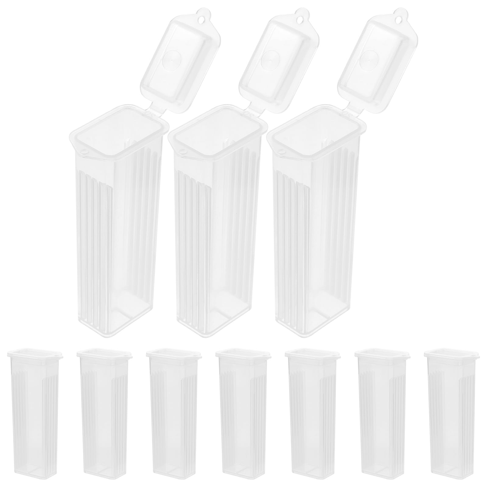 30 PCS Slide Cases 5 Slides Pathological Boxes Opening Slide Mailers ...