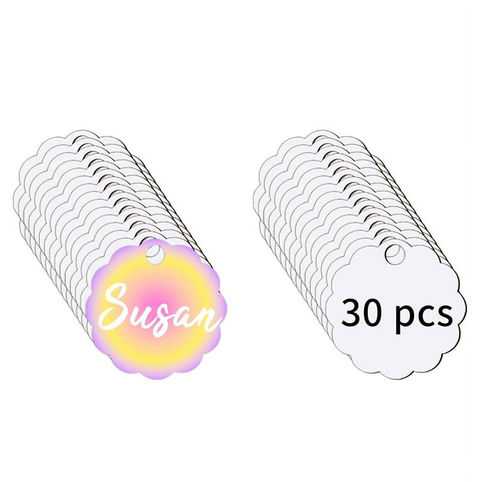 30 PCS Sublimation Hardboard Name Plates Blanks for , Sublimation 40 OZ ...