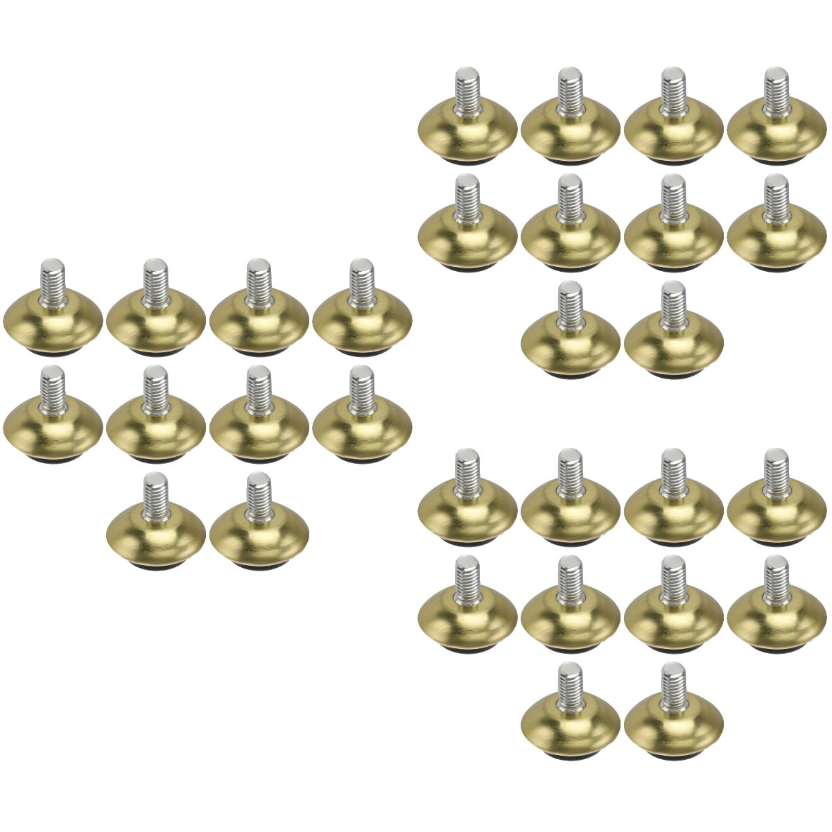 30 PCS Workbench Adjustable Feet Desk Leveler with Screw Chair Feet Pad ...