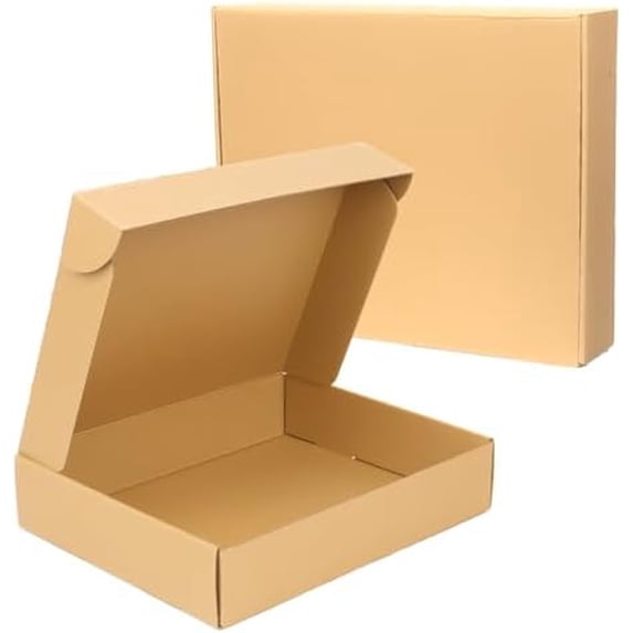 30 Pack 10x8x2 Brown Shipping Boxes Medium, Corrugated Cardboard Boxes ...