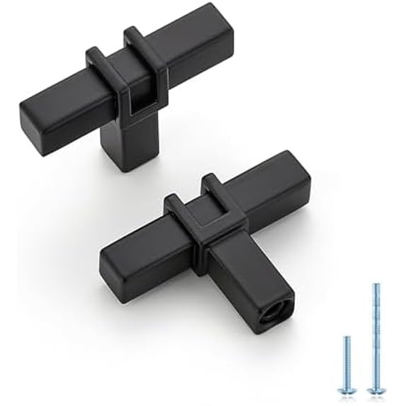 30 Pack 2 inch Black Cabinet Handles, Kitchen Cabinet Handles Matte ...
