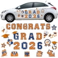 30 Pack 2026 Graduation Magnets – Congrats Grad Magnetic Stickers for ...