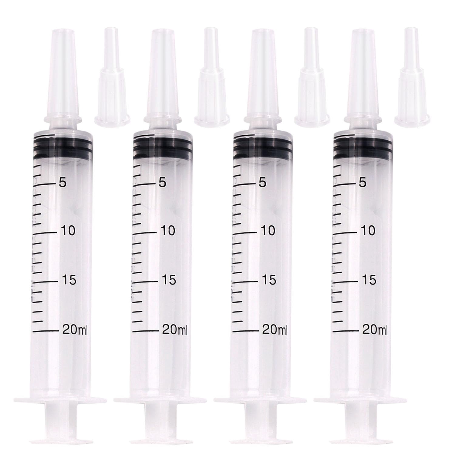 30 Pack 20ml Syringes Without Needle, Sterile & Individually Sealed ...