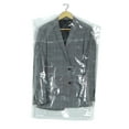 30 Pack Clear Plastic Disposable Suit & Shirt Protection Dry Cleaning ...