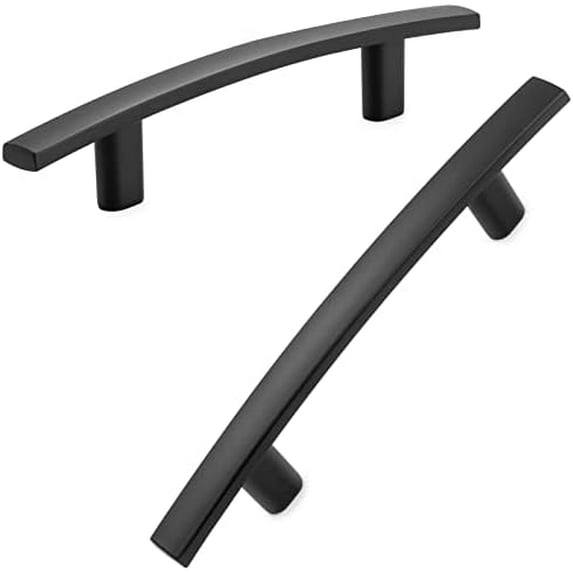 30 Pack 3 Inch Black Kitchen Cabinet Pulls Matte Black Cabinet Handles ...
