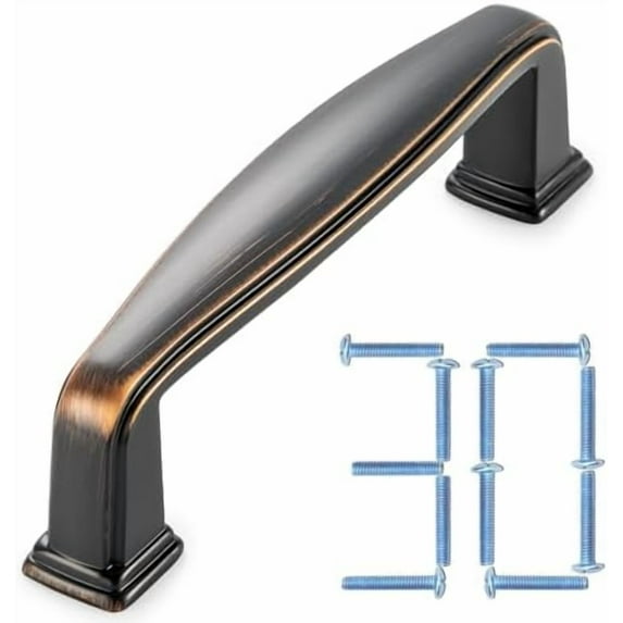 30 Pack 3 Inch Oil Rubbed Bronze Kitchen Cabinet Pulls Rubbed Bronze ...