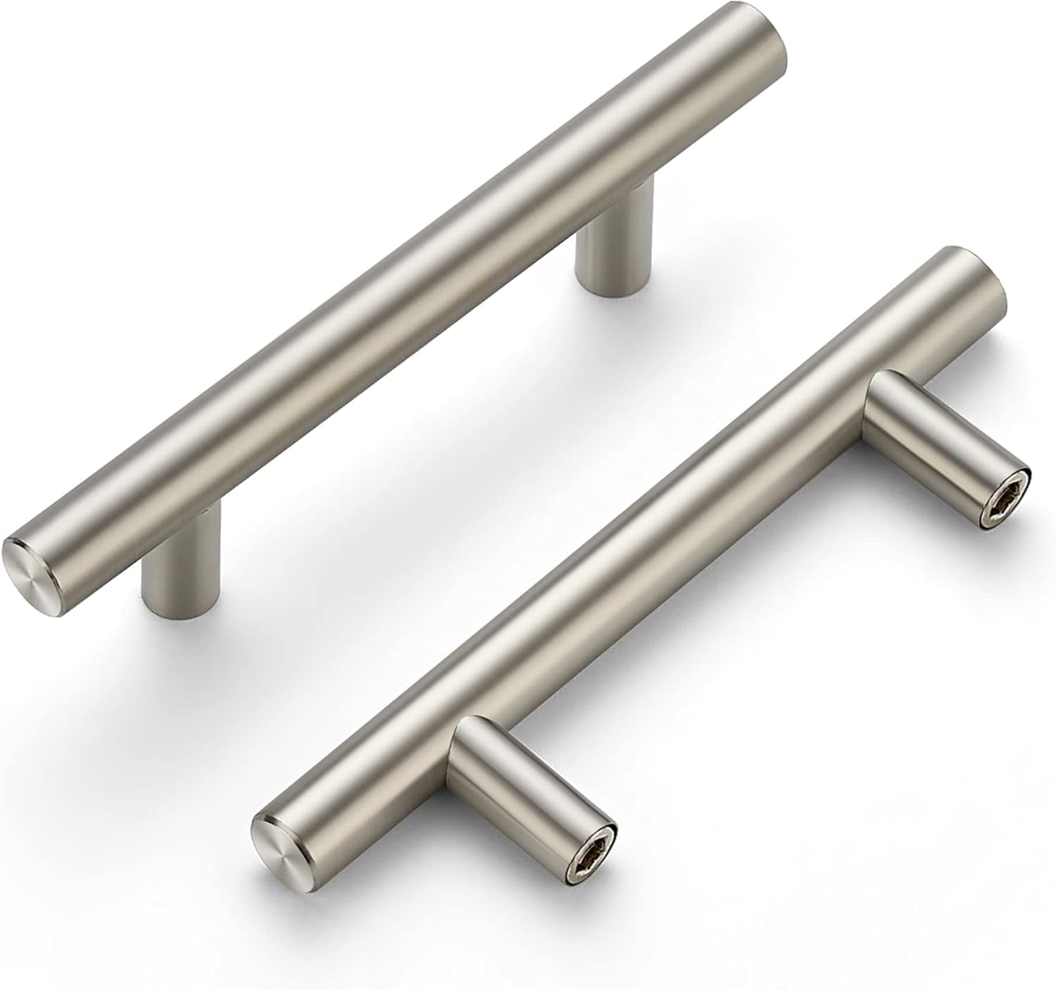 30 Pack | 5 Inch Cabinet Pulls Matte Black Stainless Steel Kitchen ...
