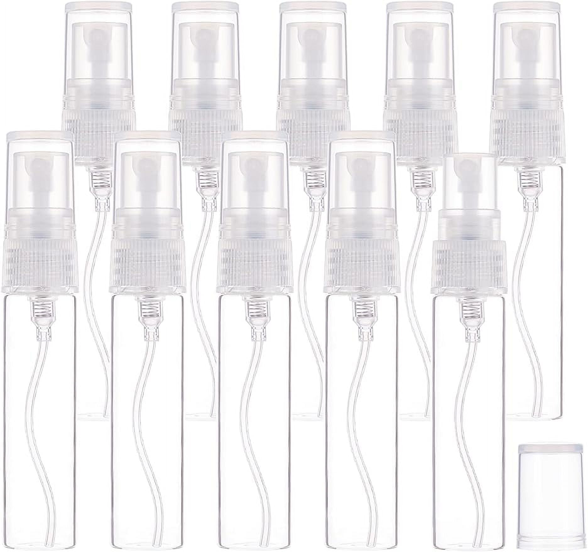 30 Pack 5ml Mini Glass Perfume Bottle Clear Fine Mist Spray Bottles for ...