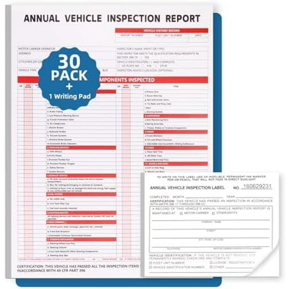 Dot Inspection Forms