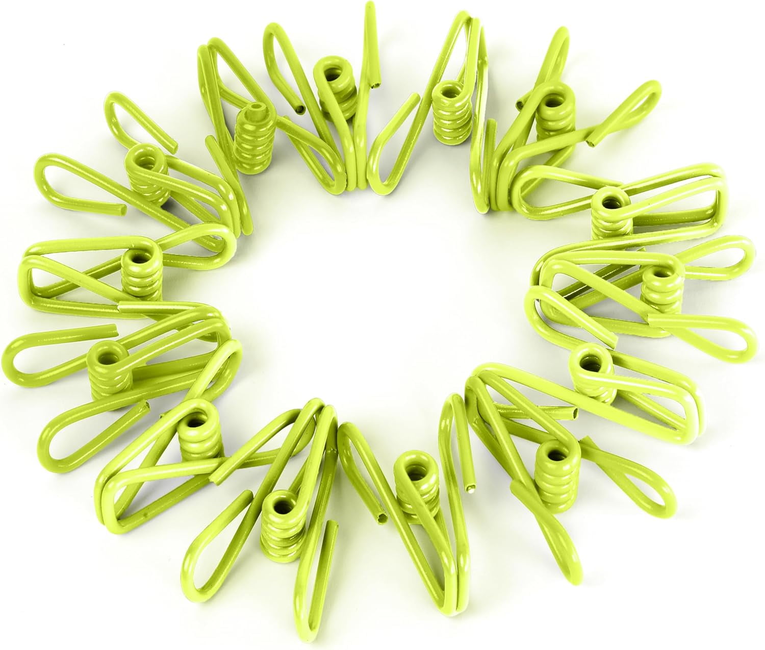 30 Pack Assorted Chip Bag Clips Utility - PVC 2 Inch Coated Colorful ...
