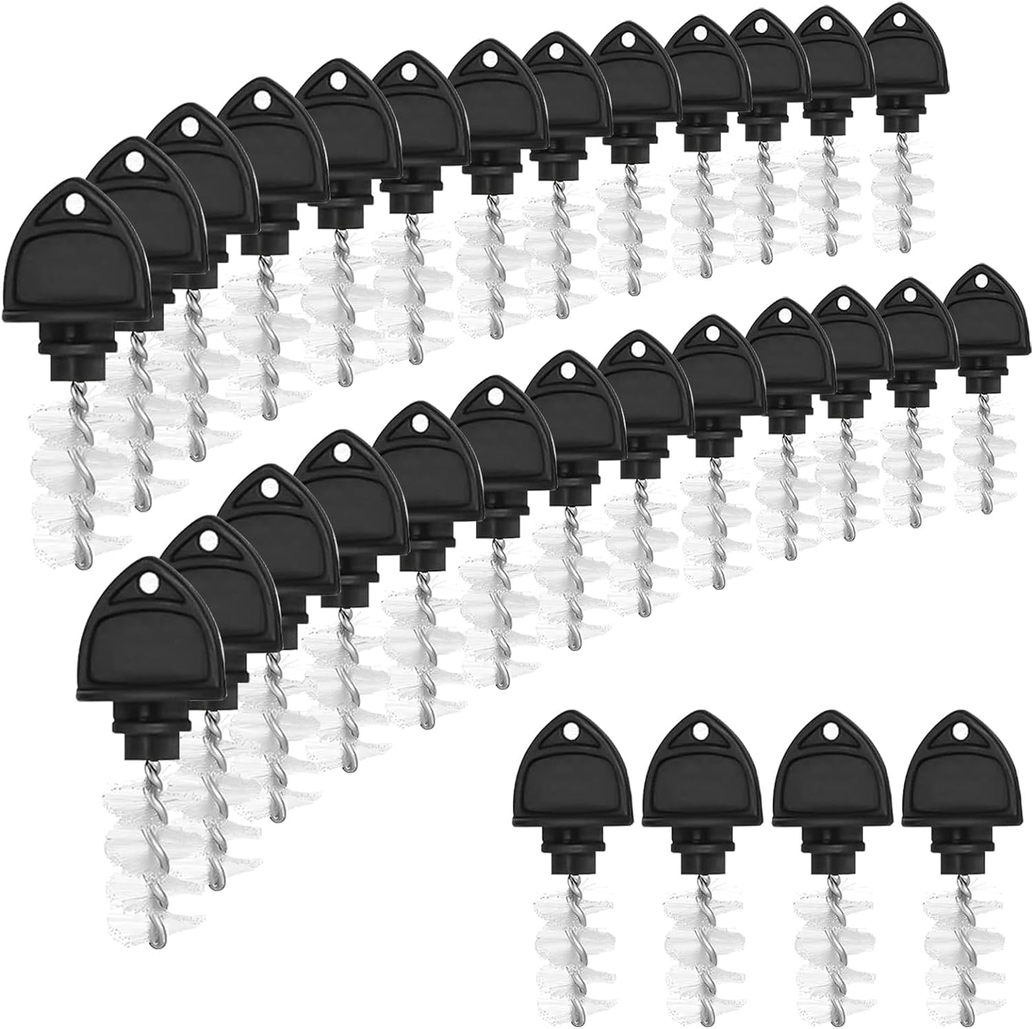 30 Pack Beer Faucet Tap Plug Brush, 2-in-1 Cap Plug & Cleaning Brush ...
