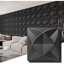 Art3d PVC Wall Panels for 3D Modern Wall Decor In White 12 Pieces 32 Sq ...