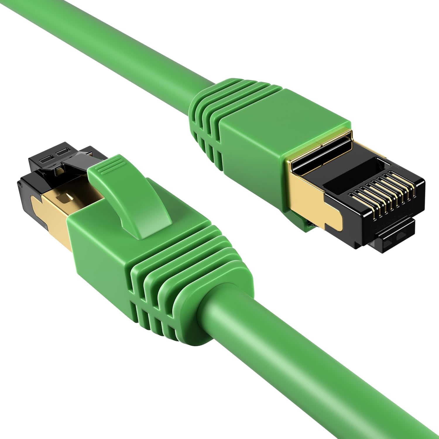 30-Pack Cat 8 Ethernet Cable Network Patch Green 0.5ft 40Gbps - Copper ...