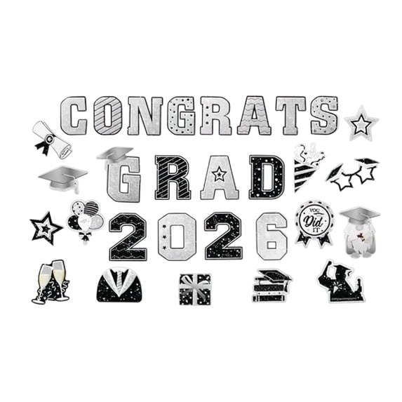 30 Pack Class of 2026 Grad Car Magnets Senior 2026 Graduation Car ...