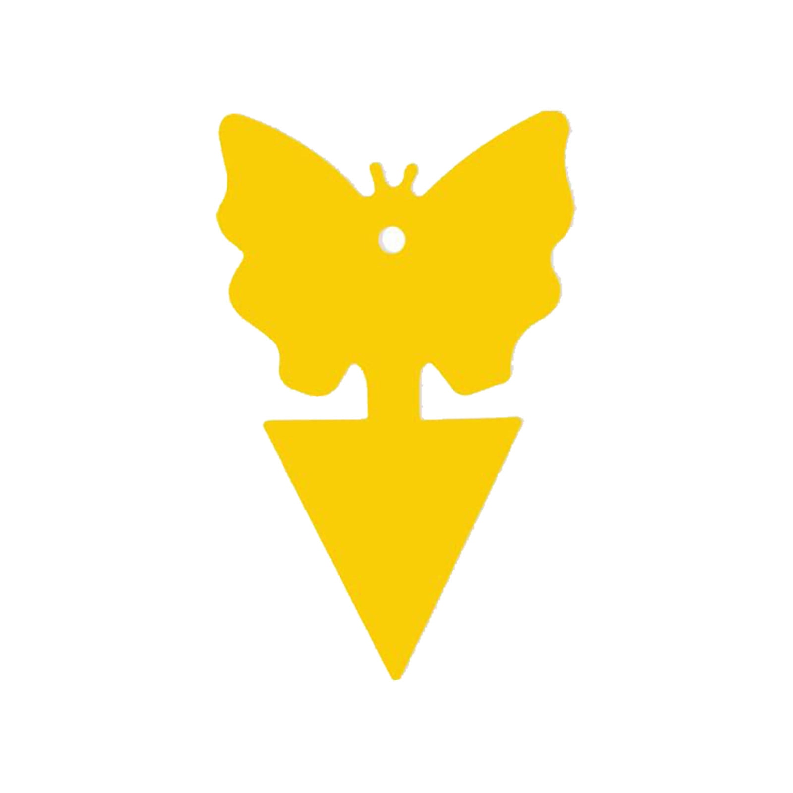 30-Pack Dual-Sided Yellow Sticky Traps for Flying Plant Insect Such as ...