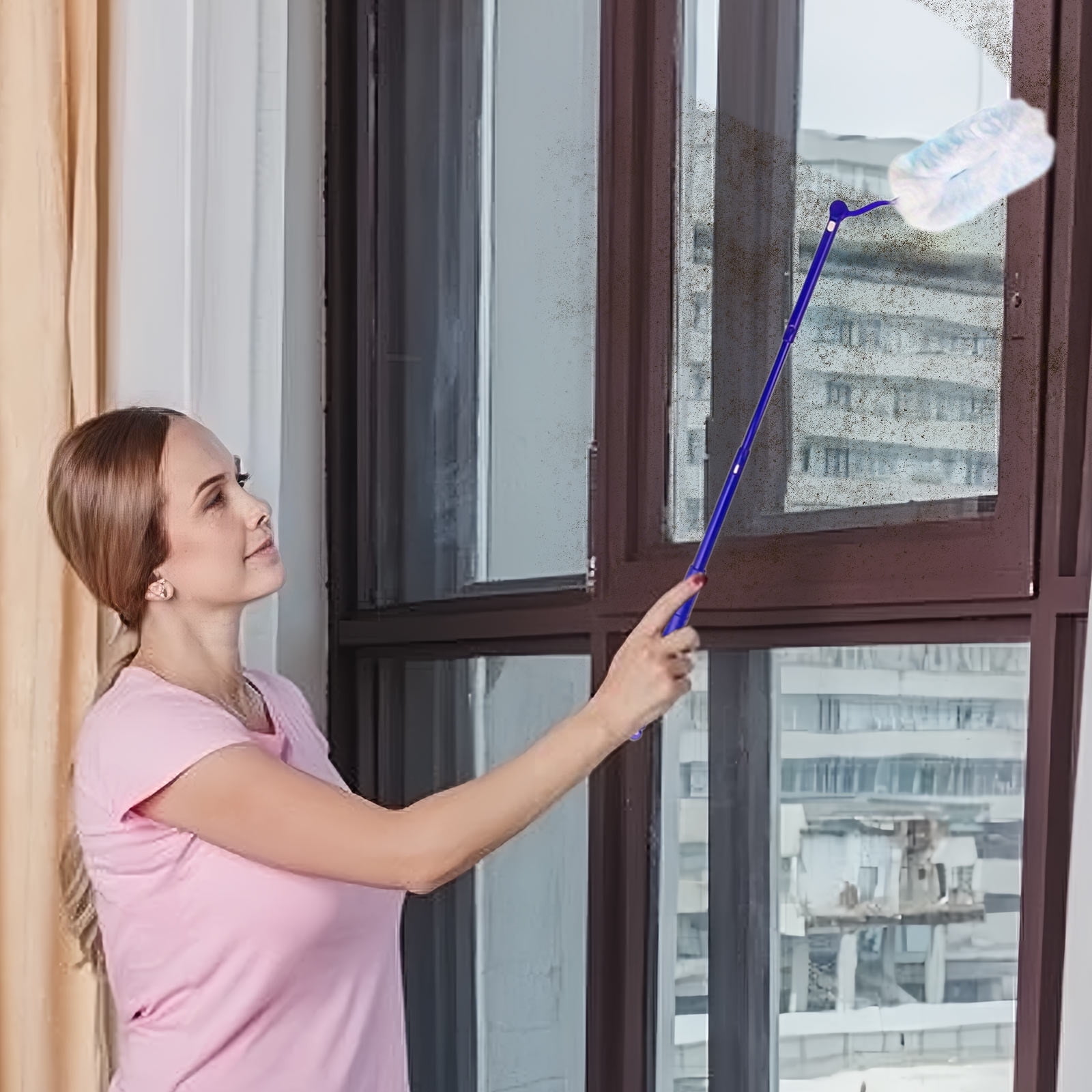 Duster Kit Includes 30 Duster Refills and 1 Handle Disposable Duster ...