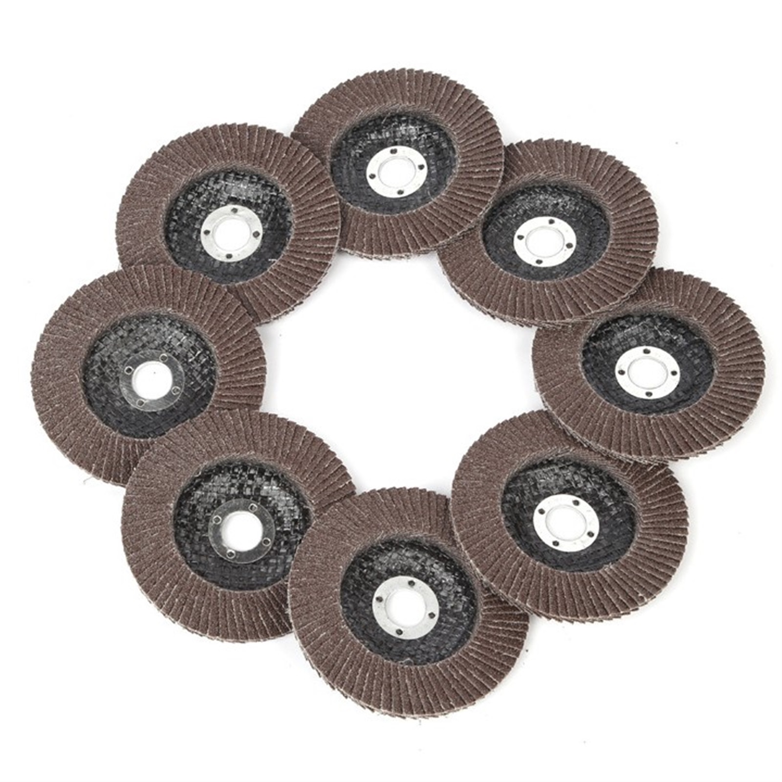 30 Pack Flap Discs 4 Inch Aluminum Oxide Flap Sanding Disc for Angle ...