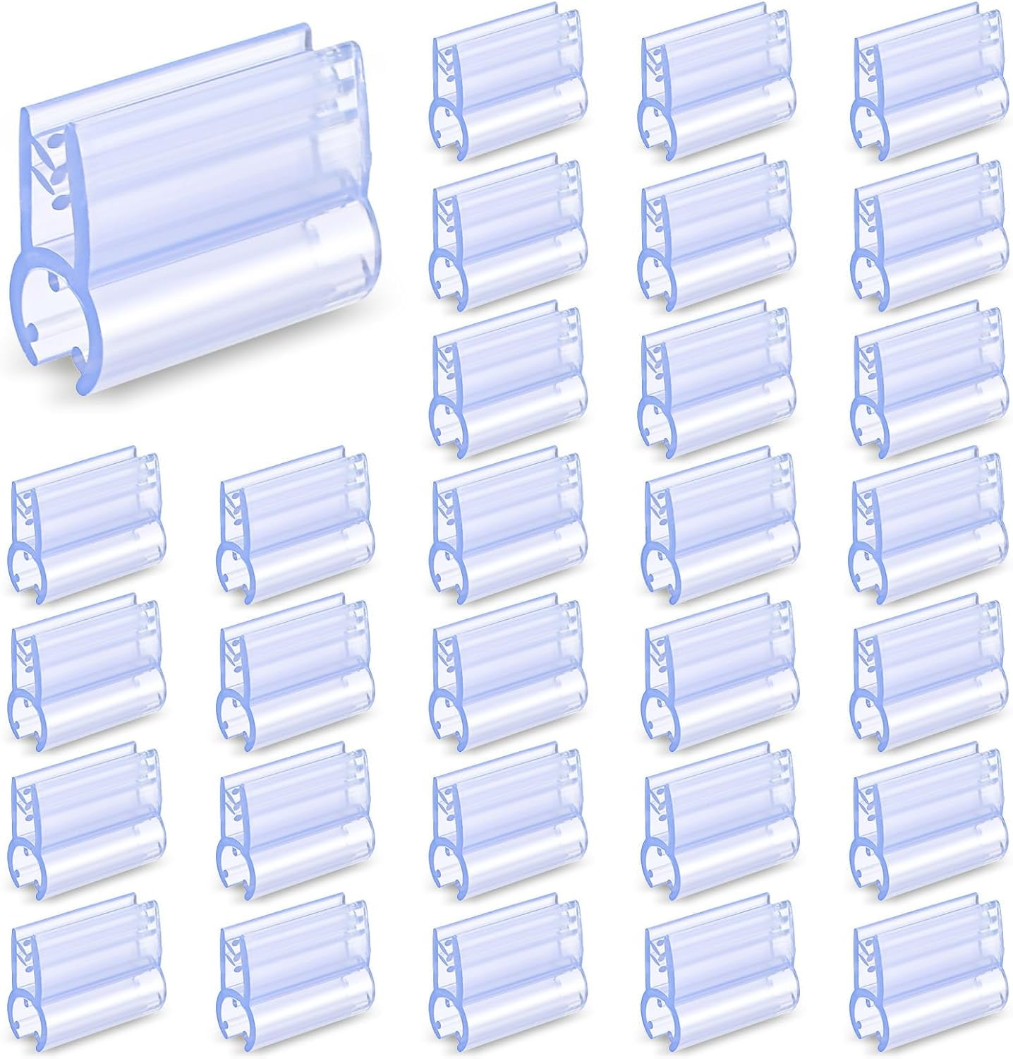 30 Pack Gridwall Sign Holder Clip, Grid Display Card Holder Grip ...
