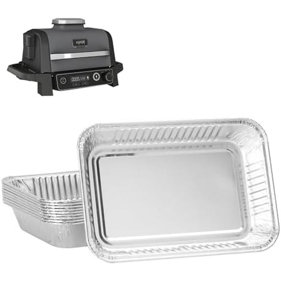 30 Pack Grill Drip Pan Liners for Ninja Woodfire OG800 OG900 Series ...