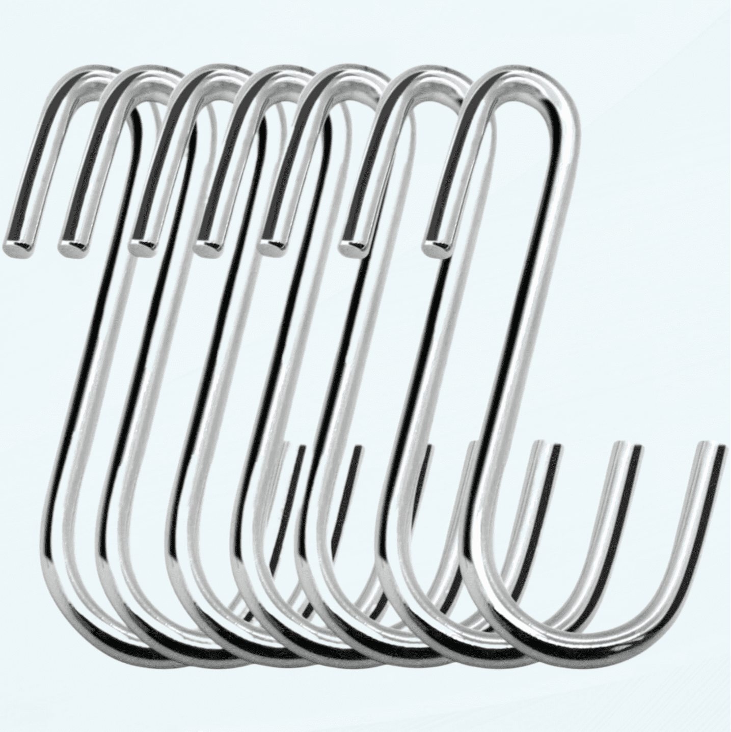 30 Pack Heavy Duty S Hooks Pan Pot Holder Rack Hooks Hanging Hangers S ...