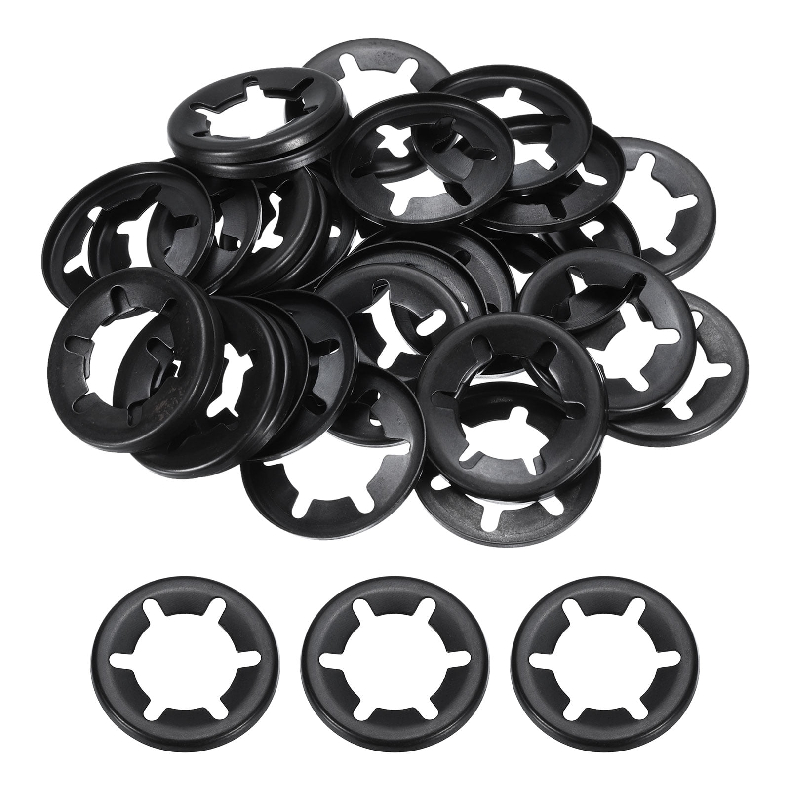 30 Pack Internal Tooth Star Lock Washers M16 Quick Locking Washers ...