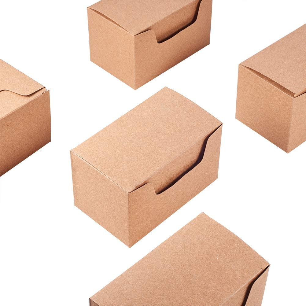 30 Pack Kraft Gift Boxes Gift Wrapping Paper Boxes with Hemp Rope and ...