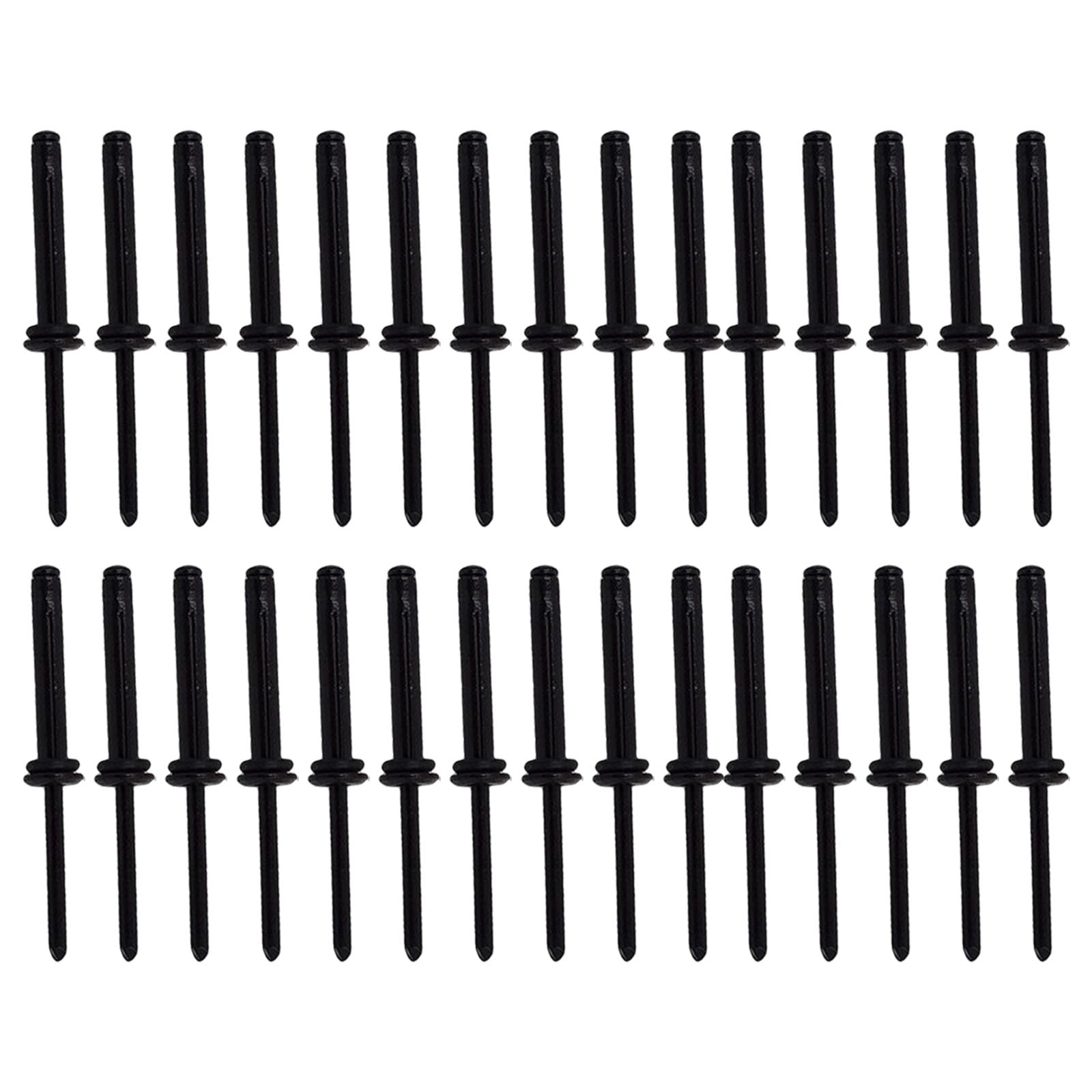 30 Pack Long Grip Rivets with Waterproof O Rings Kayak Pad Eye Bulb ...