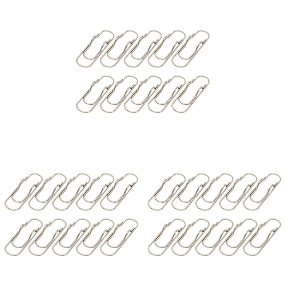 30 Pack Metal Notebook Pen Clip, TINGXIN Paper Fix Accessory ...