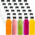 30 Pack Plastic Juice Bottle, 12 Oz Clear Empty Milk Bottles, Reusable ...