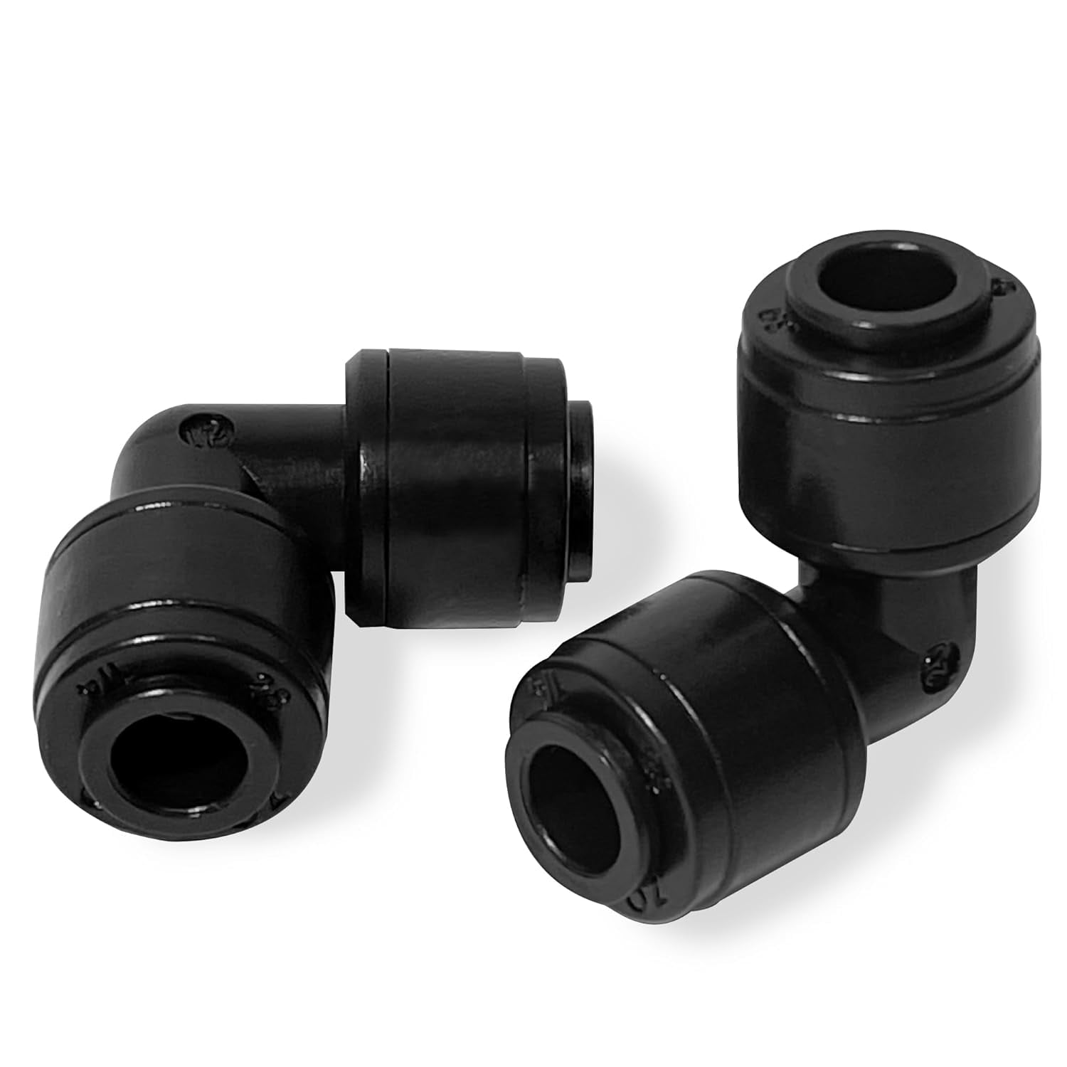 30 Pack Quick Connect 1/4" Drip Irrigation Elbow Coupling Connector ...