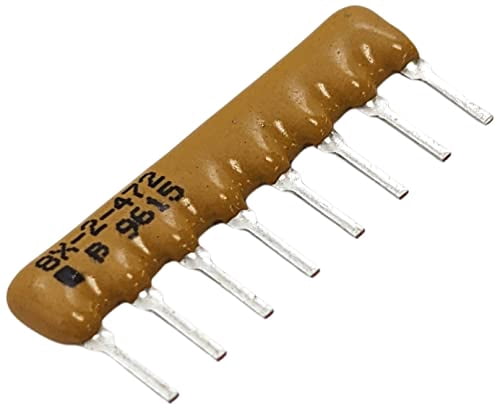 30 Pack SIP Resistor Network, 4.7K Ohms, 8 Pins, 4 Resistors - Walmart.com