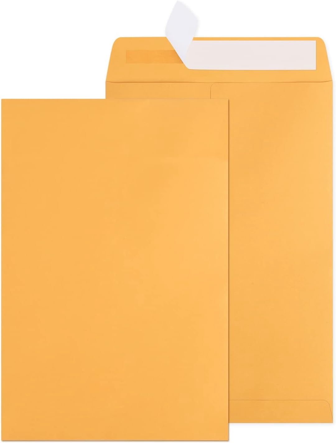 30 Pack Self Seal Manilla Envelopes 10x13, Catalog Envelopes Yellow ...