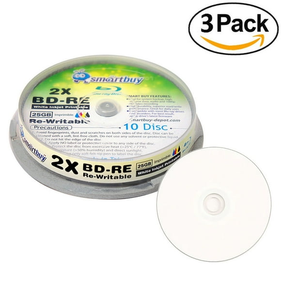Blank BD-RE Discs in Blank Media - Walmart.com