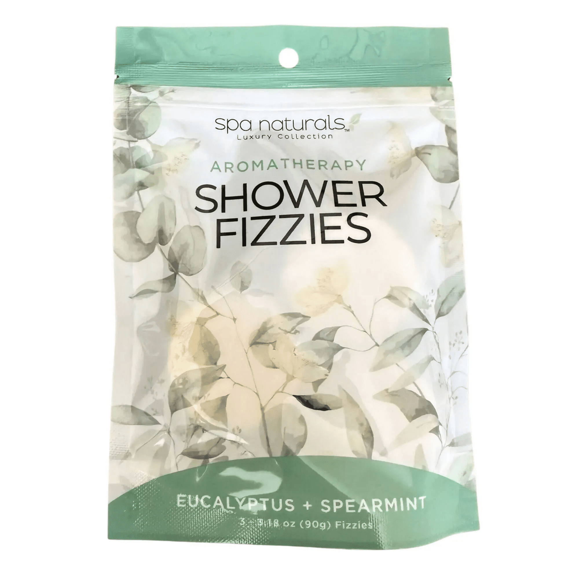 30 Pack Spa Naturals Aromatherapy Shower Fizzies, Eucalyptus, Spearmint ...