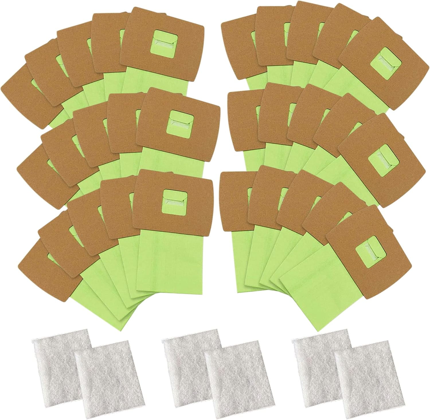 30 Pack Type BB Compact Canister Bags Replacement for Oreck PKBB12DW ...