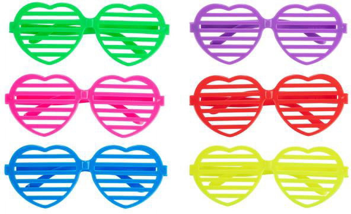 30 Pack Valentines Day Cards for Kids with Heart Shaped Glasses ...
