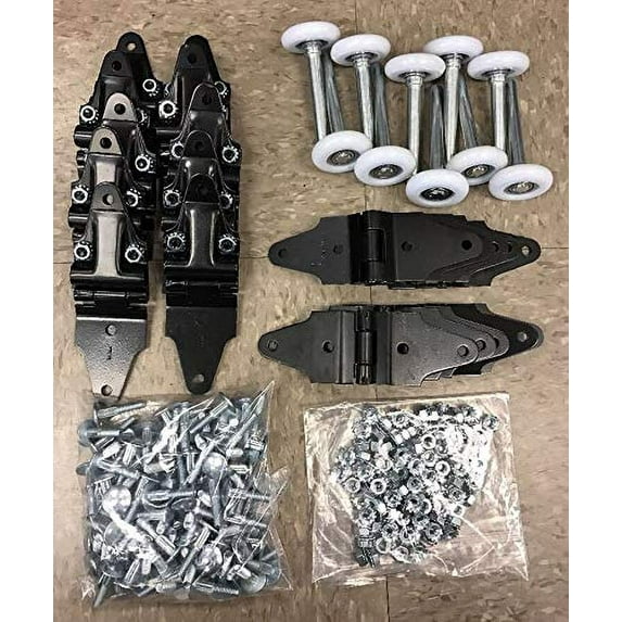 30 Pack Whiting Overhead Truck Door Repair Kit - Hinges + 2" Rollers ...