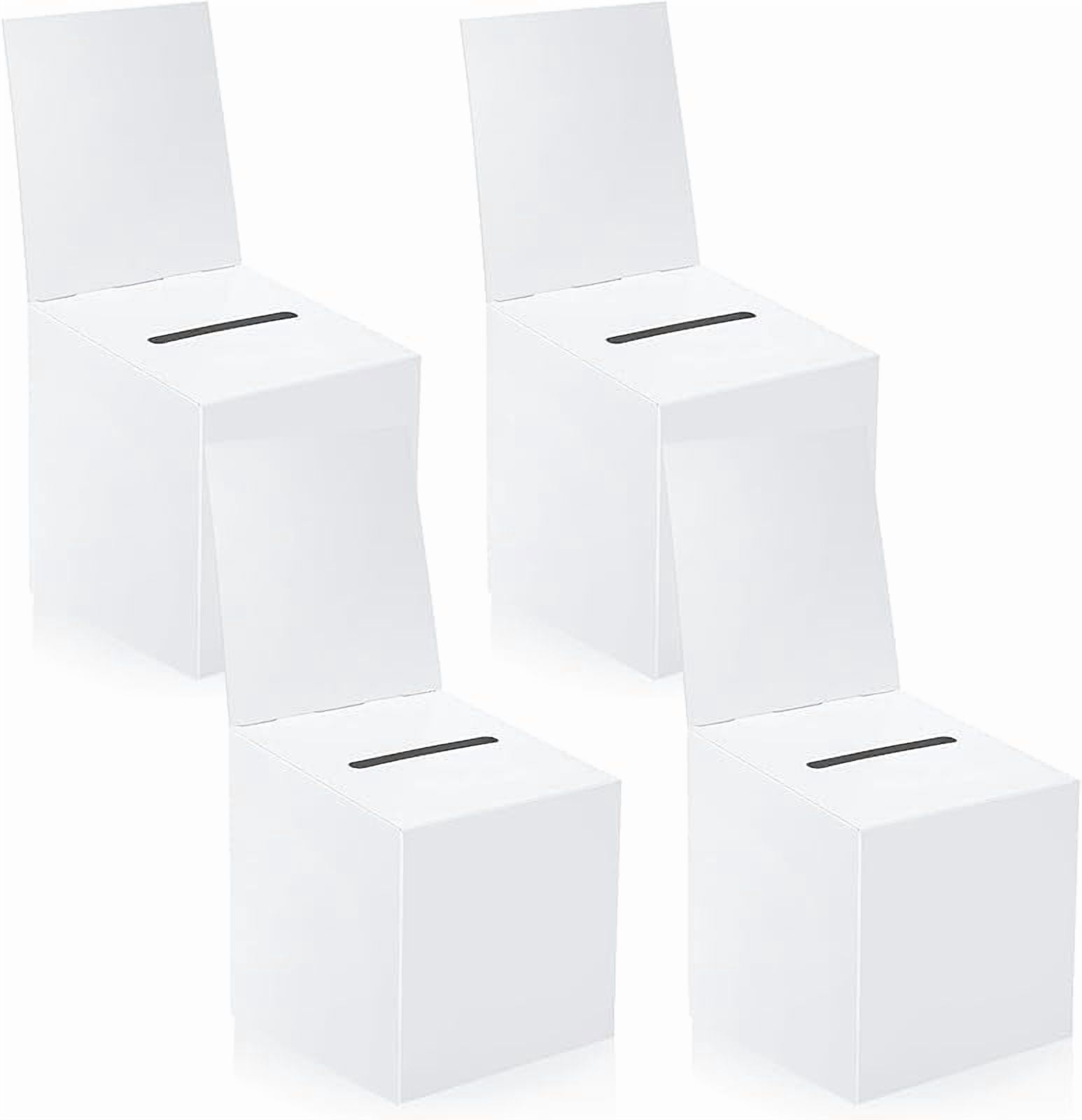 30 Pack raffle boxes Ballot Box Raffle Box Donation Box for Fundraising ...