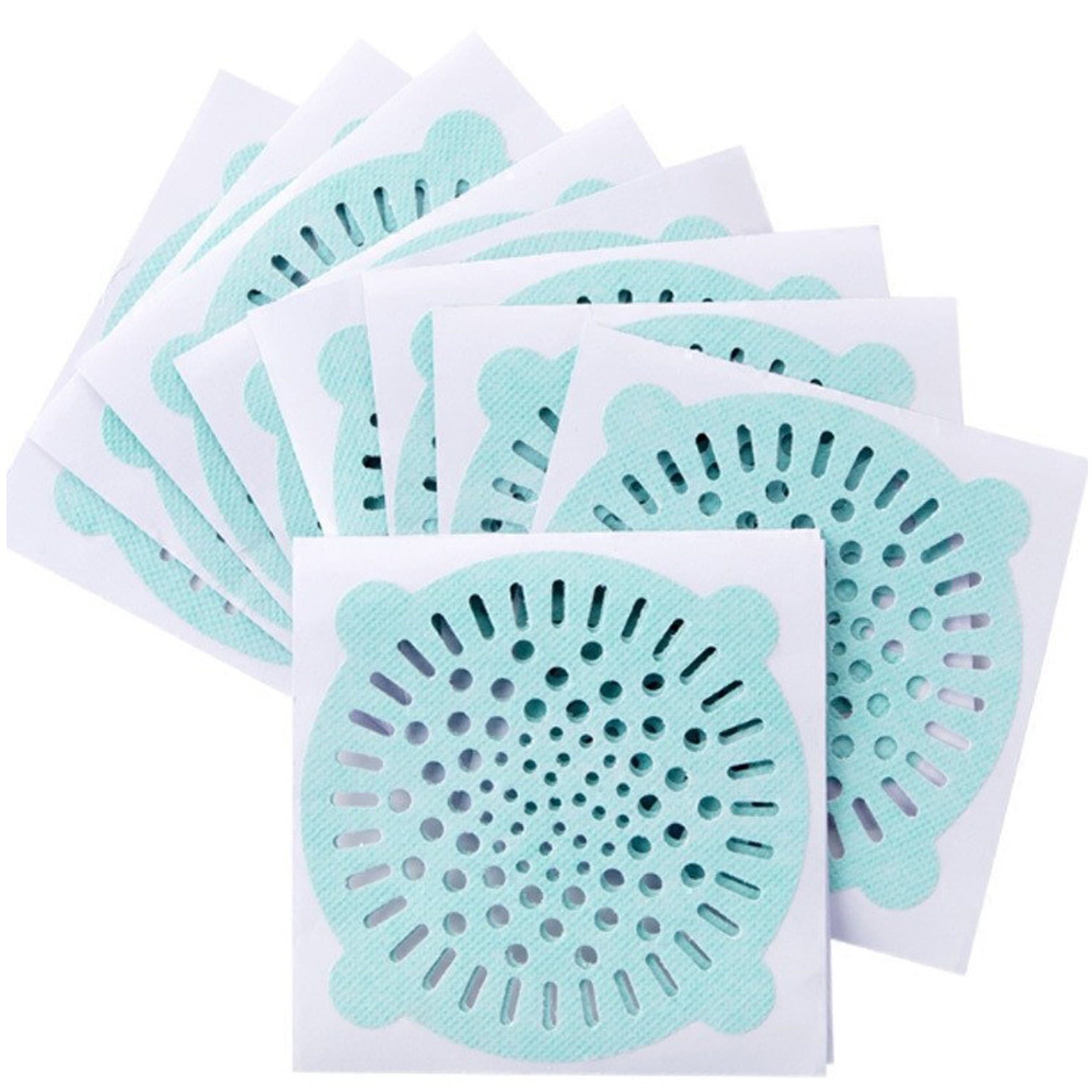 30 Packs Disposable Drain Covers,Shower Drain Hair Catcher Mesh ...