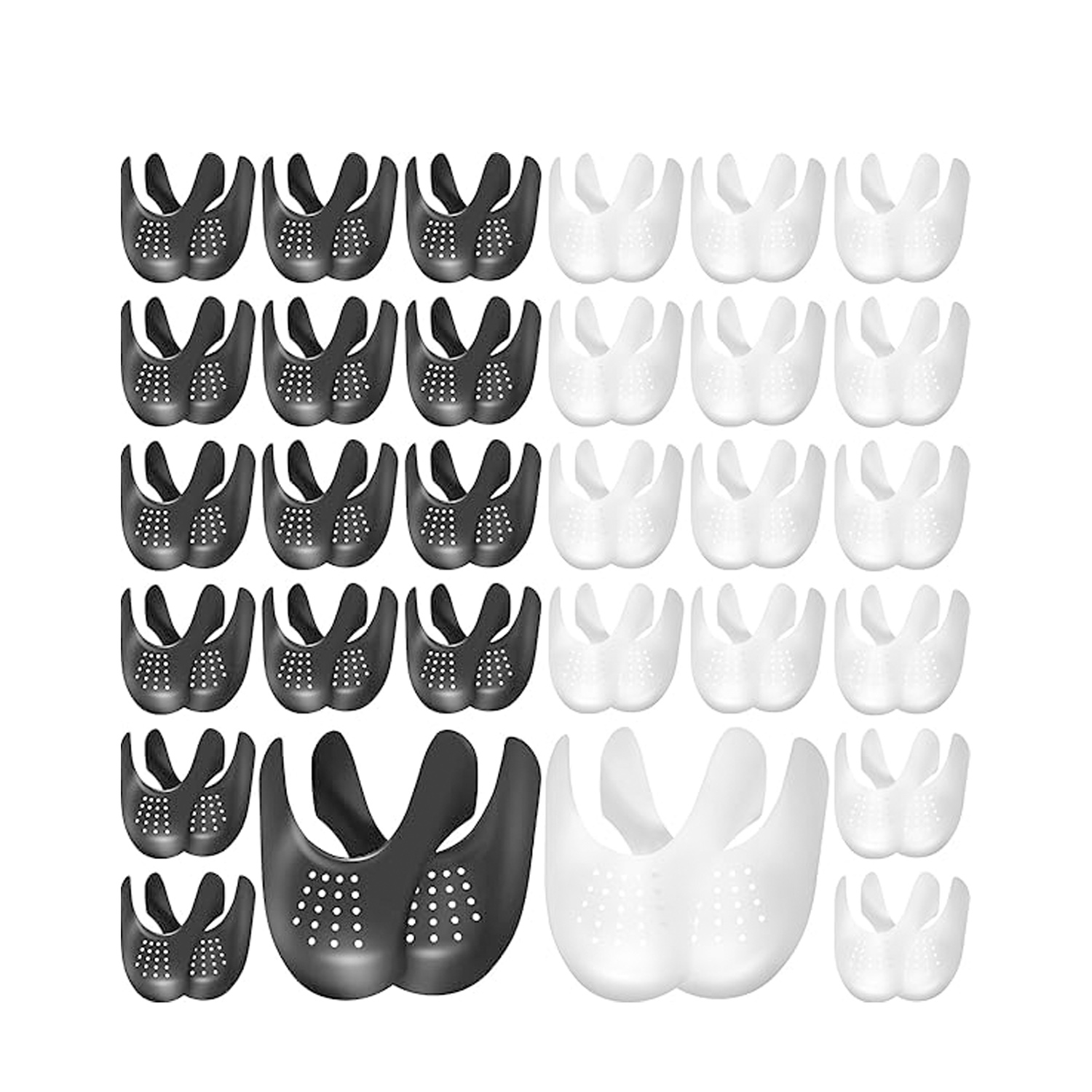 30-Pair Shoe Crease Protectors - Sneaker Guard Inserts to Prevent ...