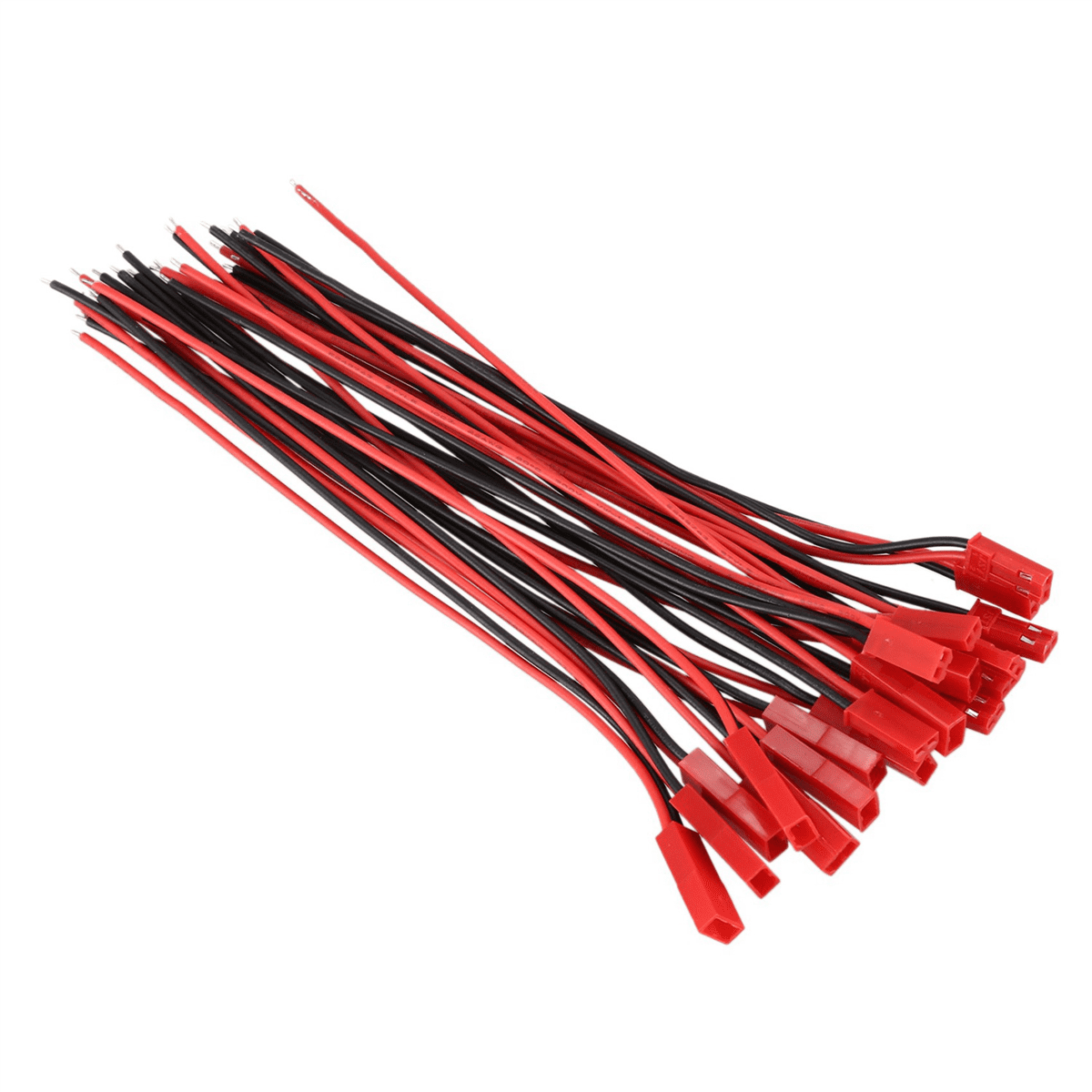 30 Pairs 150mm JST Connector Plug Cable Line Male+Female for RC BEC ...