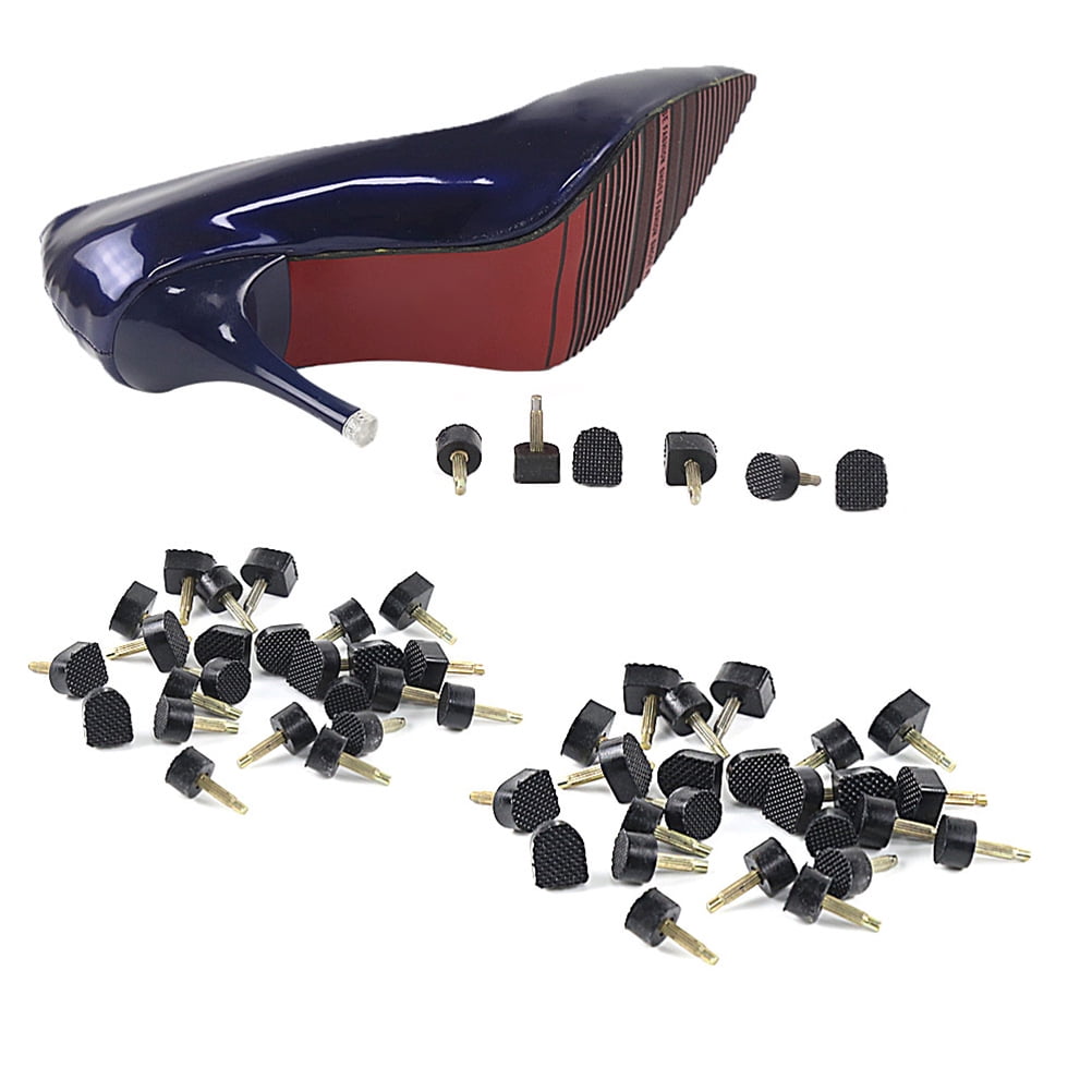 30 Pairs/Pack High Heel Tips Repair Shoe Heel Caps Heels Tips ...
